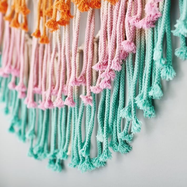 Ombre Rope Wall Hanging | Wall Decor | Pottery Barn Teen