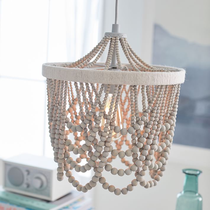Draped Bead Teen Chandelier | Pottery Barn Teen