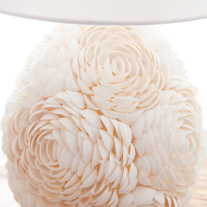 Shell Floral Double Bulb Table Lamp | Teen Lamp | Pottery Barn Teen