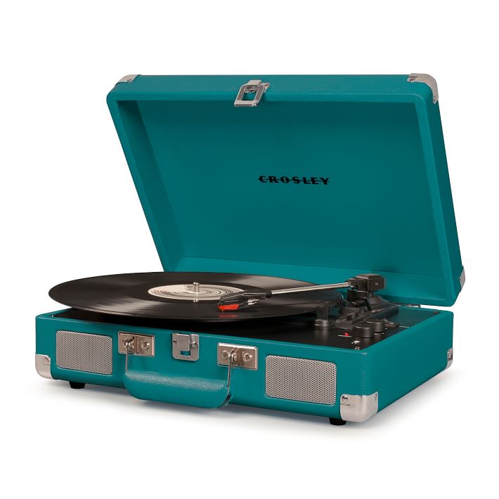 Crosley Cruiser Deluxe Portable Bluetooth® Turntable | Tech Accessory ...