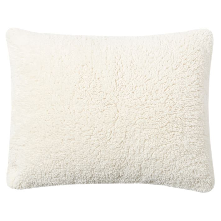 Faux Fur Sherpa Sham | Pottery Barn Teen