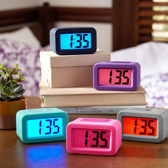 Bright Side Alarm Clock | Bedside Clock | Pottery Barn Teen