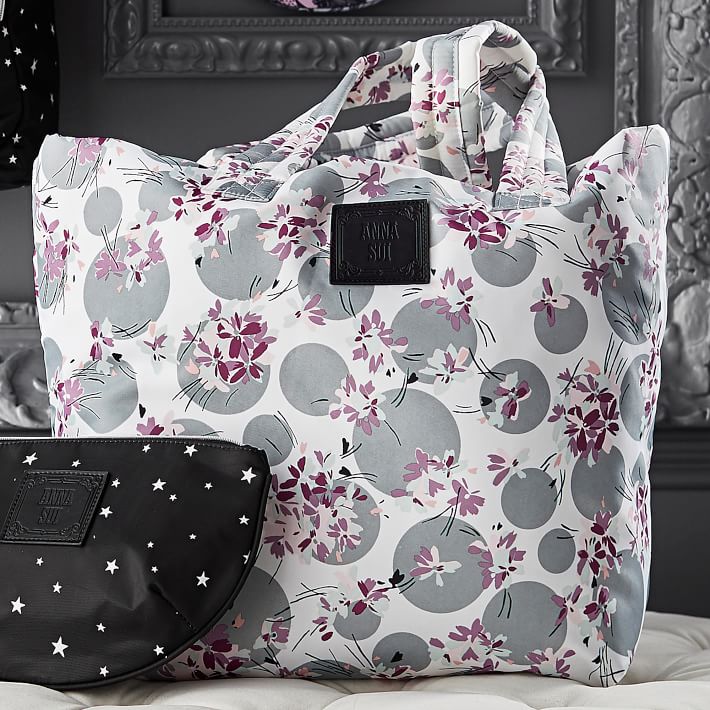 Anna Sui Flower Dot Tote Bag For Teens | Pottery Barn Teen