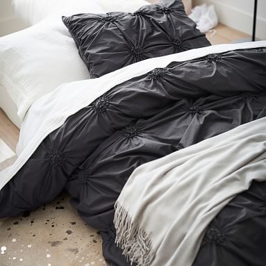 Organic Crinkle Cotton Twin XL Sheets | Pottery Barn Teen