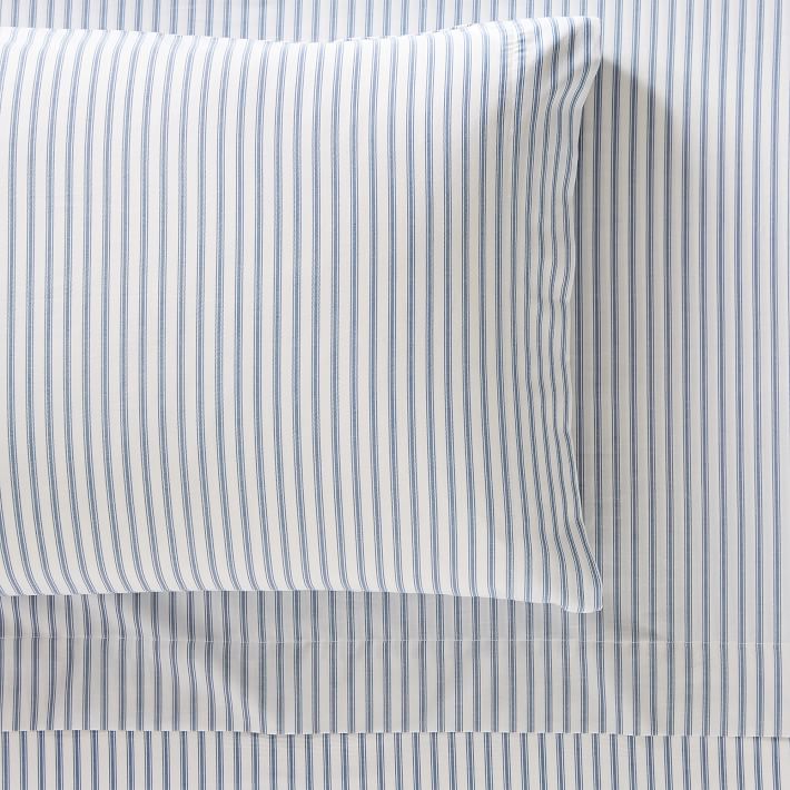 Organic Heritage Stripe Boy's Sheet Set | Pottery Barn Teen