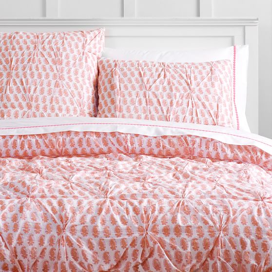 Paisley Pintuck Girls Quilt | Sale | Pottery Barn Teen