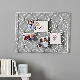 Floral Wire Photo Grid | Photo Display | Pottery Barn Teen