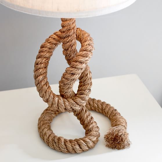 Knotted Rope Table Lamp | Teen Lamp | Pottery Barn Teen
