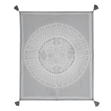 Fairy Light Mandala Wall Tapestry | Pottery Barn Teen