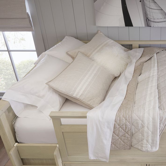 PBteen Classic Organic Girls Sheets | Pottery Barn Teen