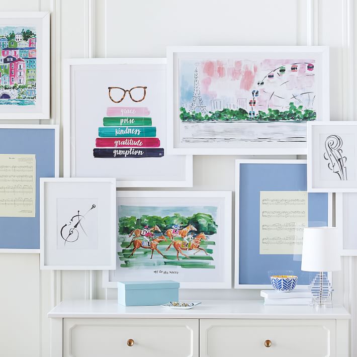 Framed Gallery Art By Evelyn Henson, Paris | Wall Prints | Pottery Barn ...