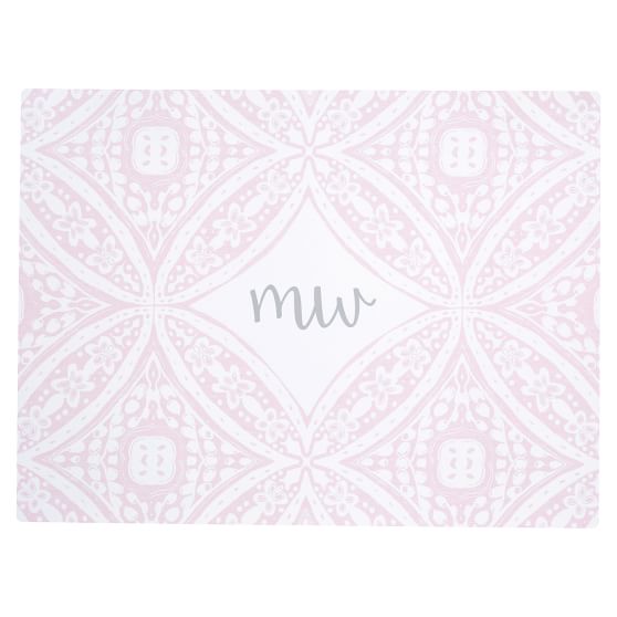 Boho Tile Personalized Desk Mat | Dorm Desk Decor | Pottery Barn Teen