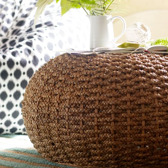 Natural Side Table | Lounge Table | Pottery Barn Teen