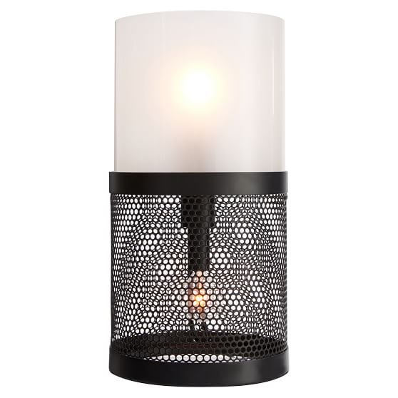 Perforated Double Bulb Table Lamp | Teen Lamp | Pottery Barn Teen