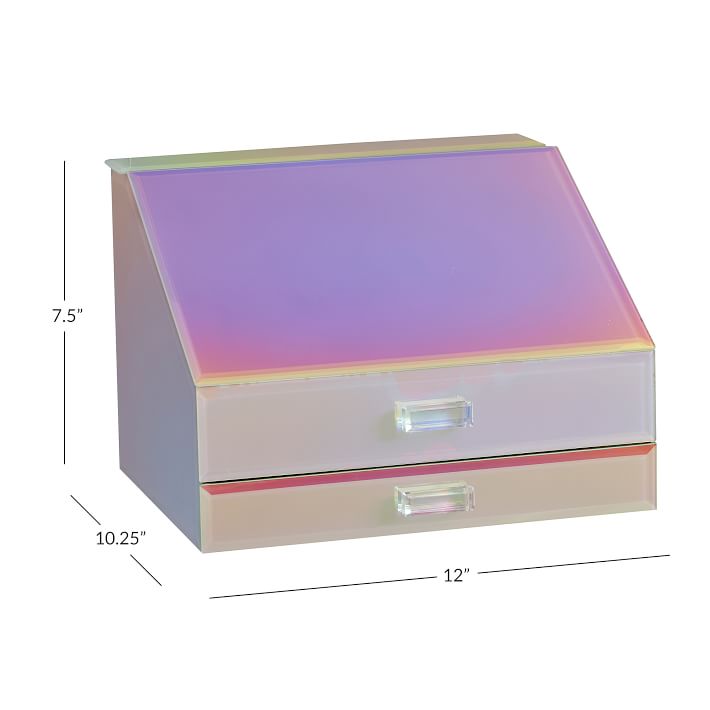 Iridescent Jewelry Box | Jewelry Storage | Pottery Barn Teen