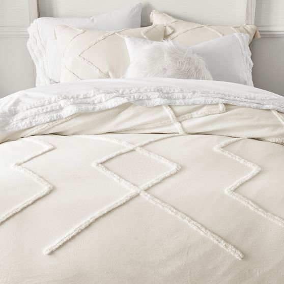 Tufted Cuff Sheet Set | Pottery Barn Teen
