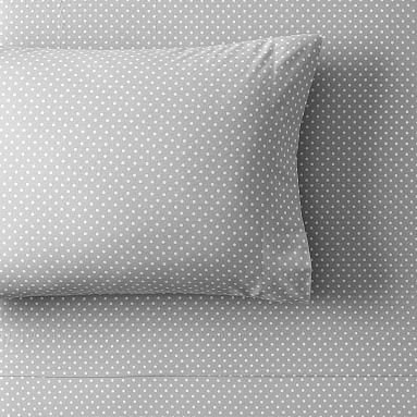 Washed Dot Organic Sheet Set | Pottery Barn Teen