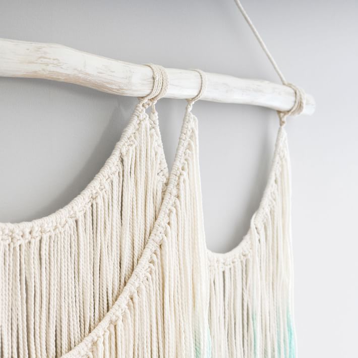 Layered Fringe Wall Hanging | Pottery Barn Teen
