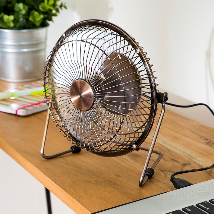 USB Powered Desk Fan | Pottery Barn Teen