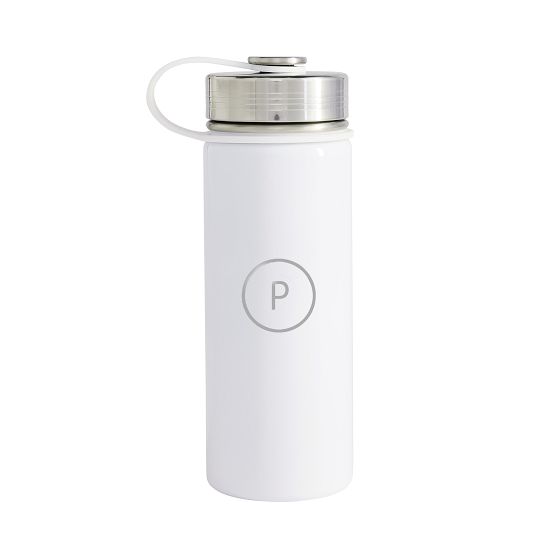 White Slim Water Bottle | Pottery Barn Teen