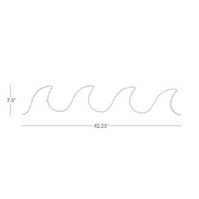 Wave LED Wall Light | Pottery Barn Teen