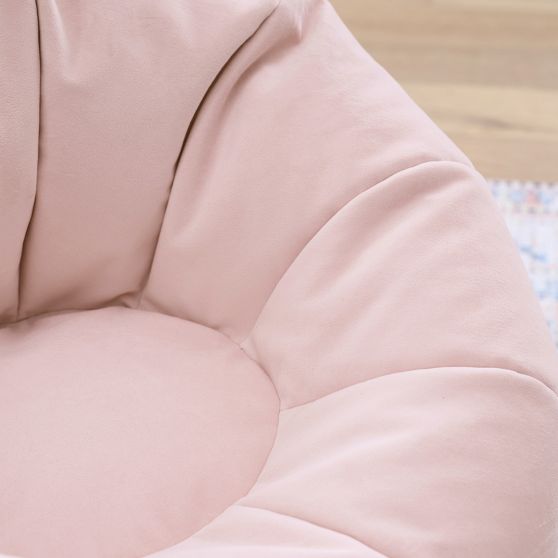 Everyday Velvet Rose Donut Round Lounger | Pottery Barn Teen