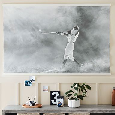 Baseball Mural | Pottery Barn Teen