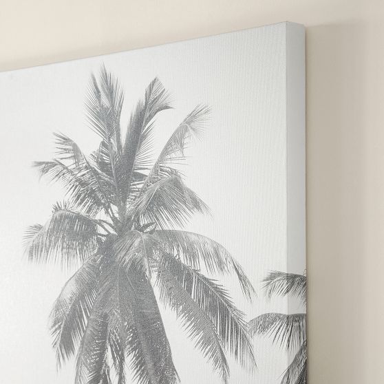 Palm Tree Canvas Wall Art | Pottery Barn Teen