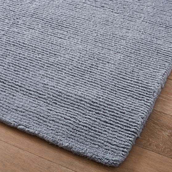 Ribbed Wool Rug - Blush | Pottery Barn Teen