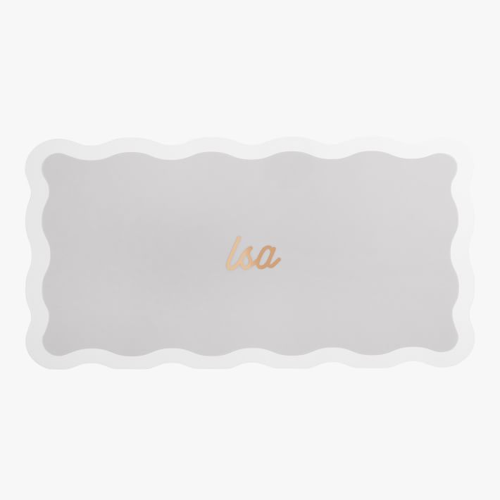 Scallop Slim Desk Mat | Pottery Barn Teen