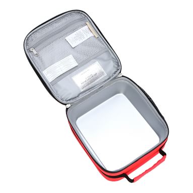 Gear-Up Neon Red Solid Lunch Box | Pottery Barn Teen