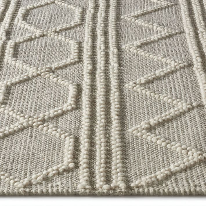 Dara Geometric Wool Rug | Pottery Barn Teen