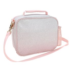 Gear-Up Blush Ombre Glitter Lunch Boxes | Pottery Barn Teen