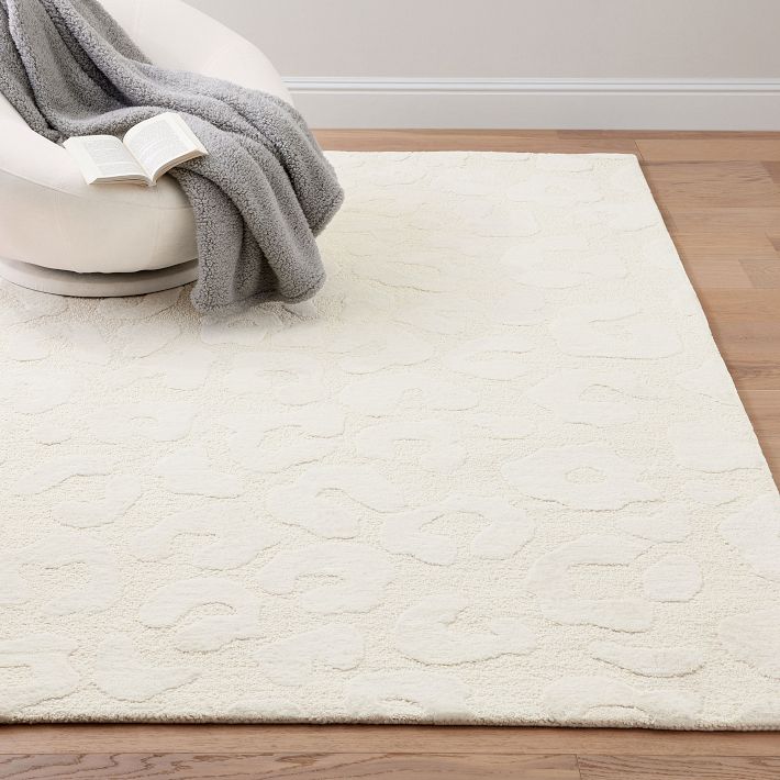 Leopard Performance Rug | Pottery Barn Teen