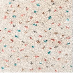 Confetti Dot Wool Rug | Pottery Barn Teen