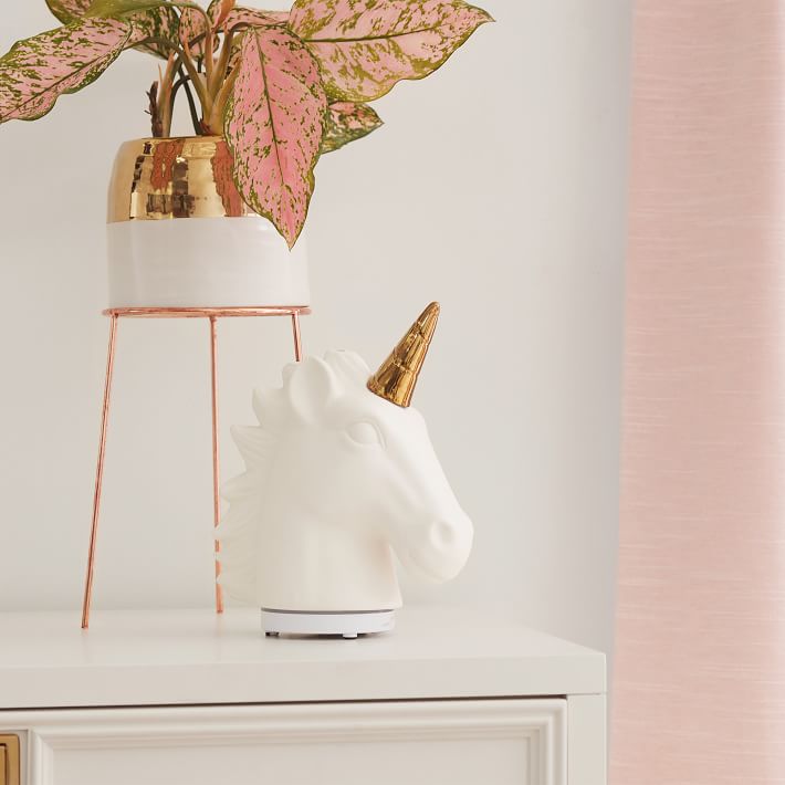 Unicorn Light Up Ceramic Diffuser | Pottery Barn Teen