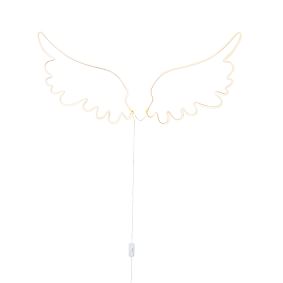 Wings LED Wall Light | Pottery Barn Teen