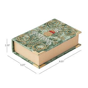 Harry Potter™ Potions Book Velvet Jewelry Box | Pottery Barn Teen