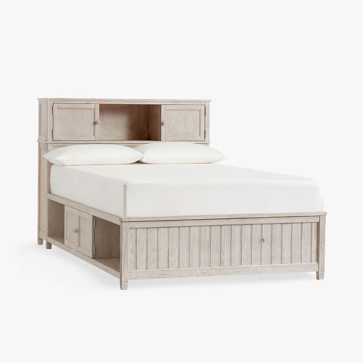 Beadboard Storage Bed With Mattress Set | Teen Storage Beds | Pottery ...