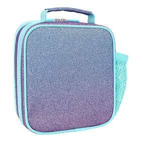 Gear-Up Purple/Pool Ombre Glitter Lunch Box | Pottery Barn Teen