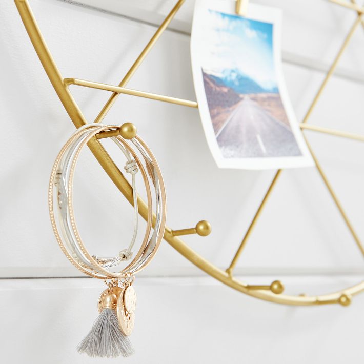 Round Metal Photo Grid | Pottery Barn Teen
