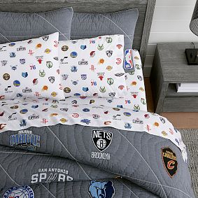 NBA All Teams Sheet Set | Pottery Barn Teen