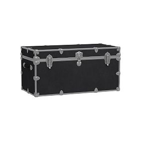 Faux Leather XXL Dorm Trunk | Pottery Barn Teen