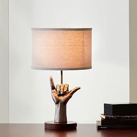 Hang Loose Table Lamp with USB | Pottery Barn Teen