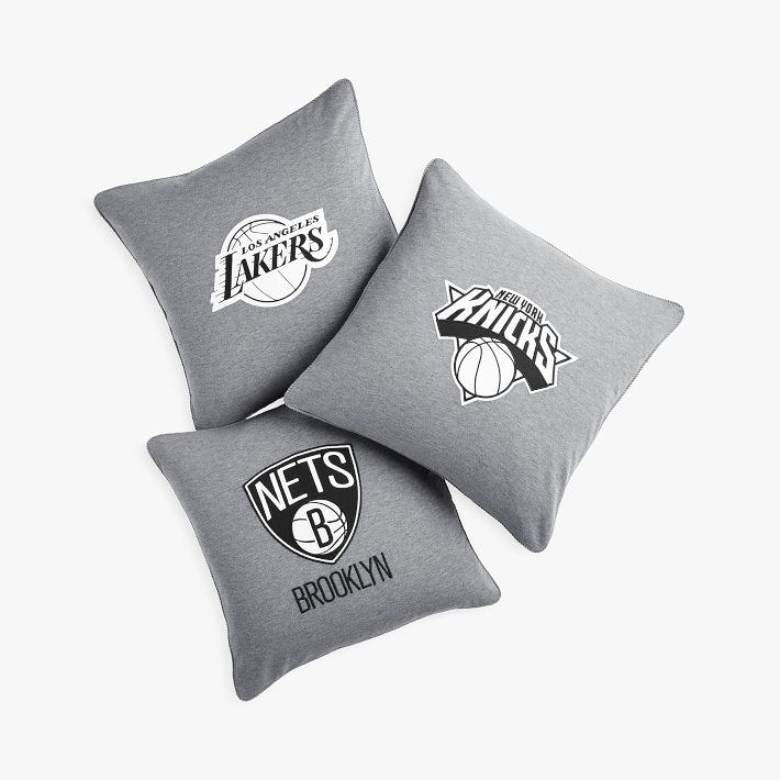 NBA Team Patch Pillow Cover | Pottery Barn Teen