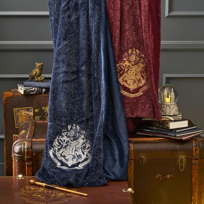 Harry Potter™ Sparkle Faux-Fur Throw Blanket | Pottery Barn Teen