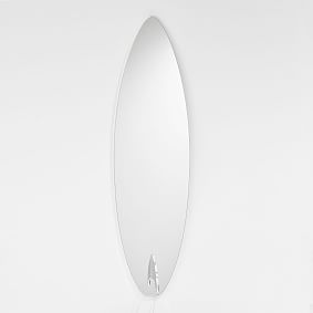 LED Surfboard Full Length Mirror | Pottery Barn Teen