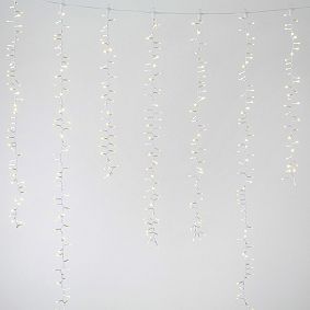 Tiered Waterfall Curtain String Lights | Pottery Barn Teen