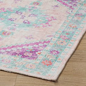 Traditional Washable Rug | Pottery Barn Teen