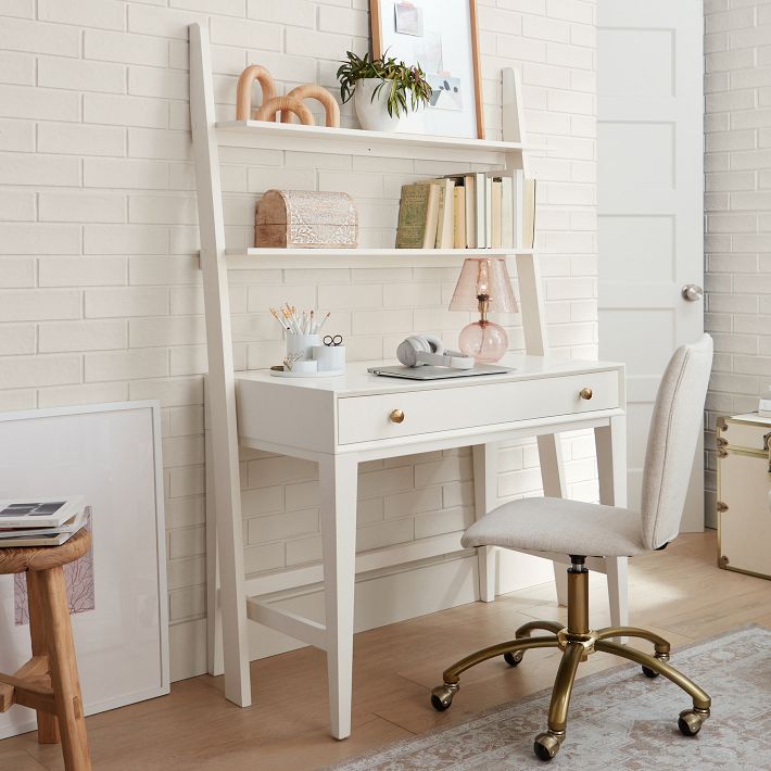 Leaning Storage Wall Shelf (45"x65") | Pottery Barn Teen